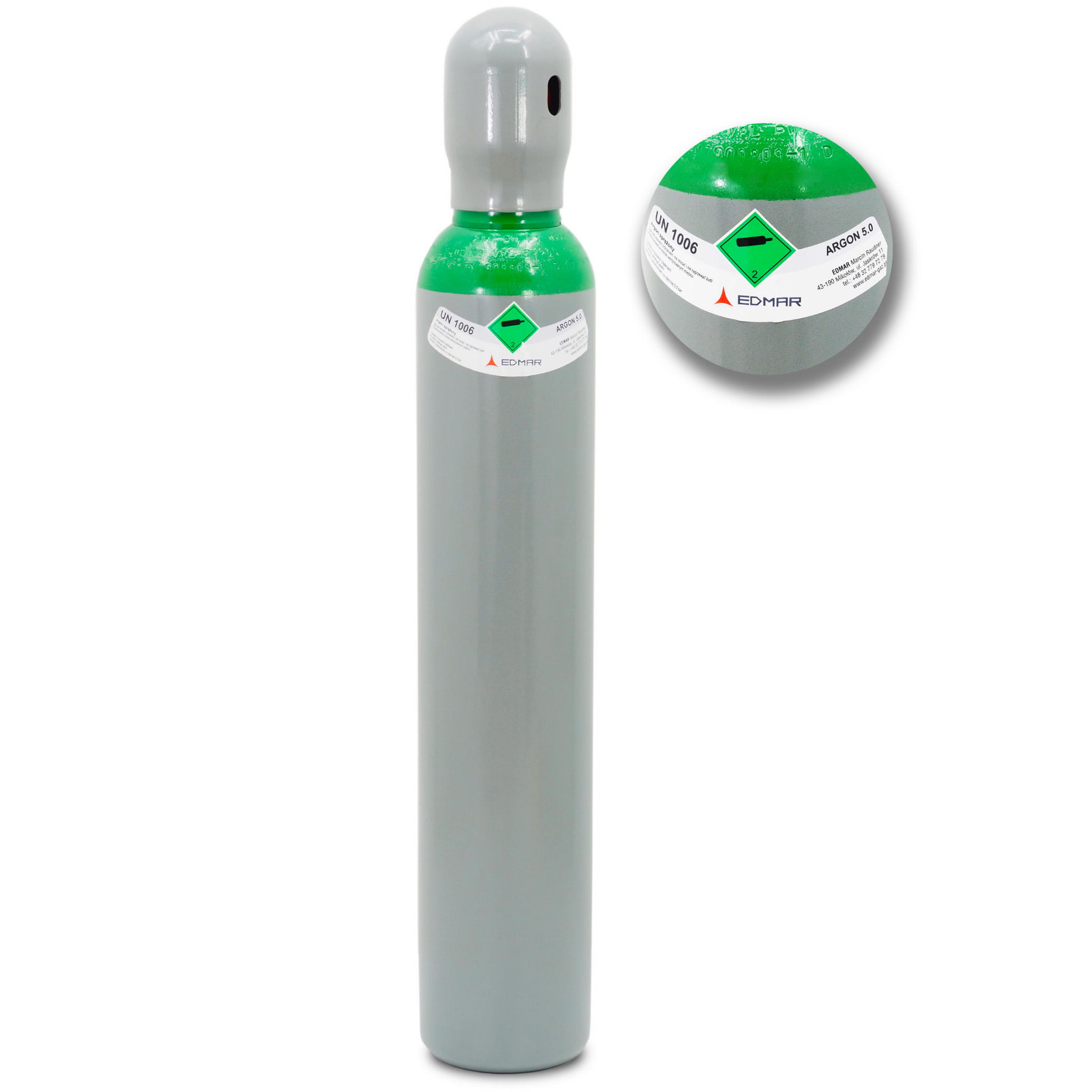 Argon Gasflasche 5 L